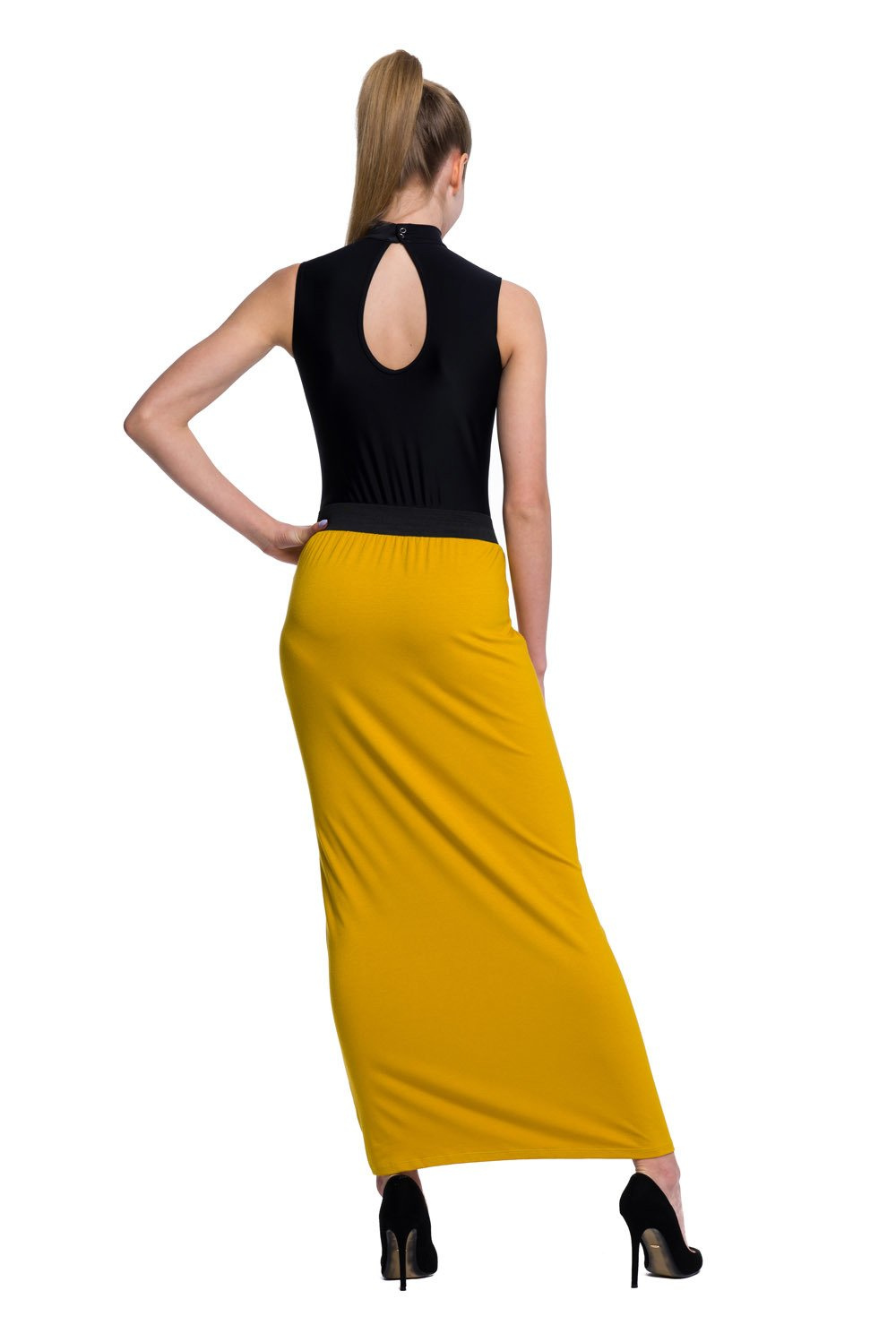 Women's Gymnastic Training Body with Tear Drop Back and Golf Collar in ...